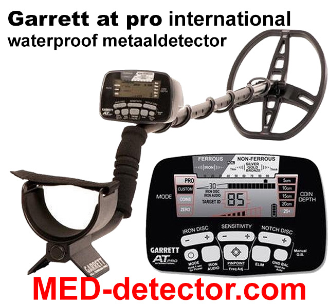garrett at pro international waterproof metaaldetector